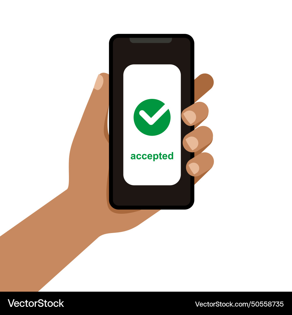 Mobile payment icon smartphone nfs Royalty Free Vector Image