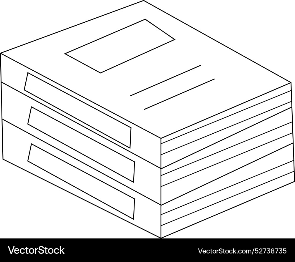 Print Royalty Free Vector Image - VectorStock