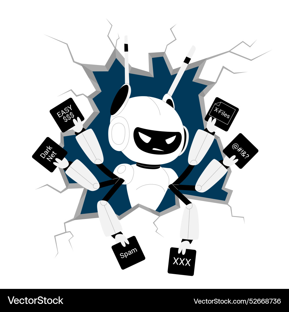 Fake news misinformation and unethical poor Vector Image