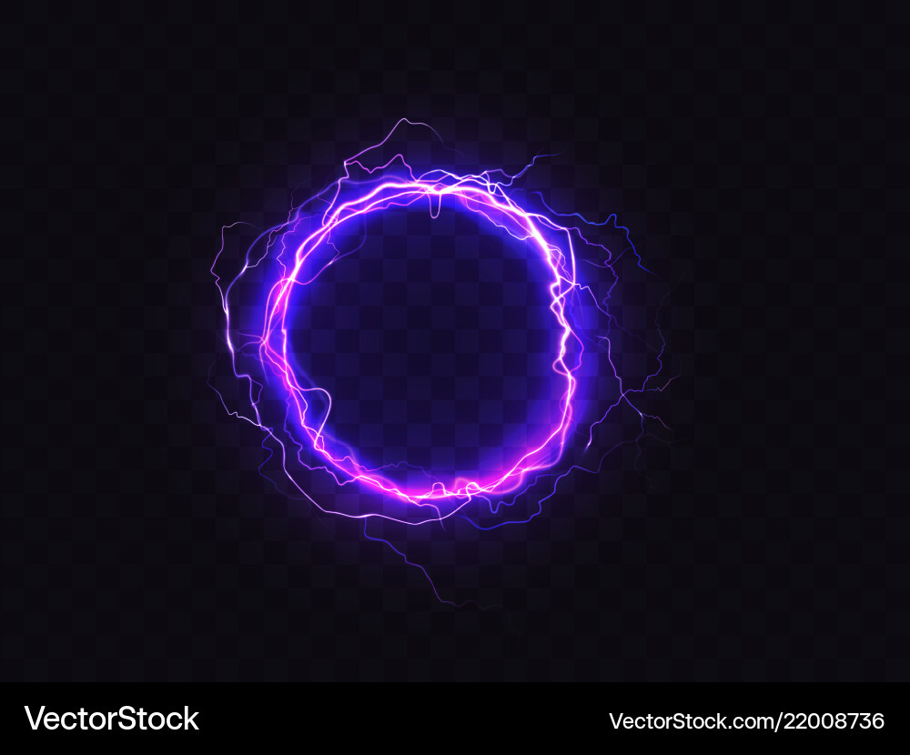 Purple Sparkle Circle Royalty Free Vector Image