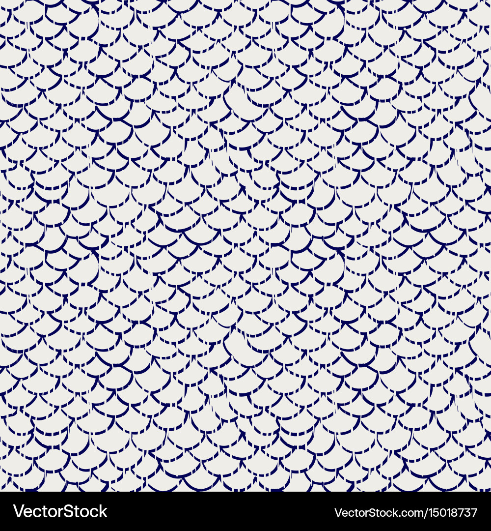 Chain armor seamless pattern Royalty Free Vector Image