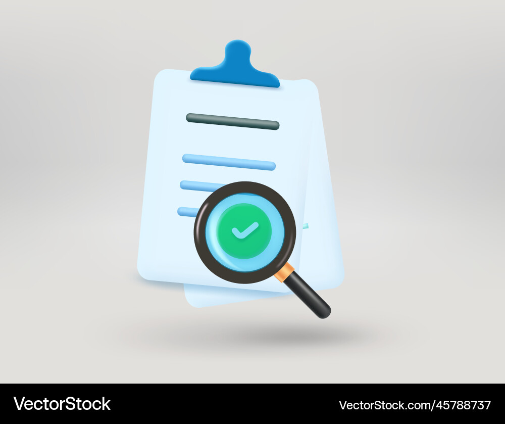 Searching information concept with paper sheets Vector Image