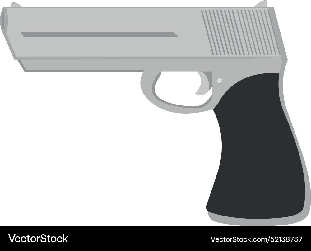 Weapon pistol Royalty Free Vector Image - VectorStock