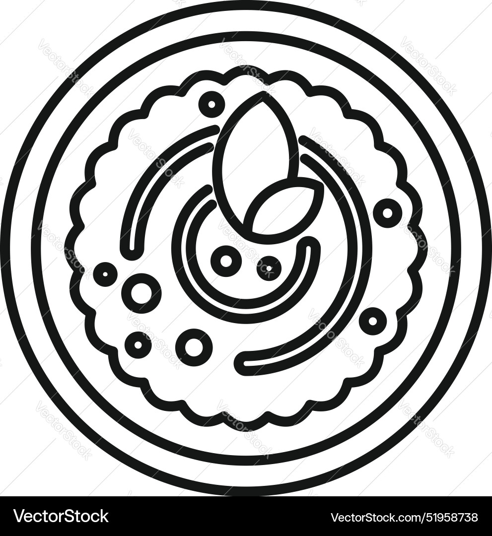 Delicious dessert mousse with chocolate and mint Vector Image