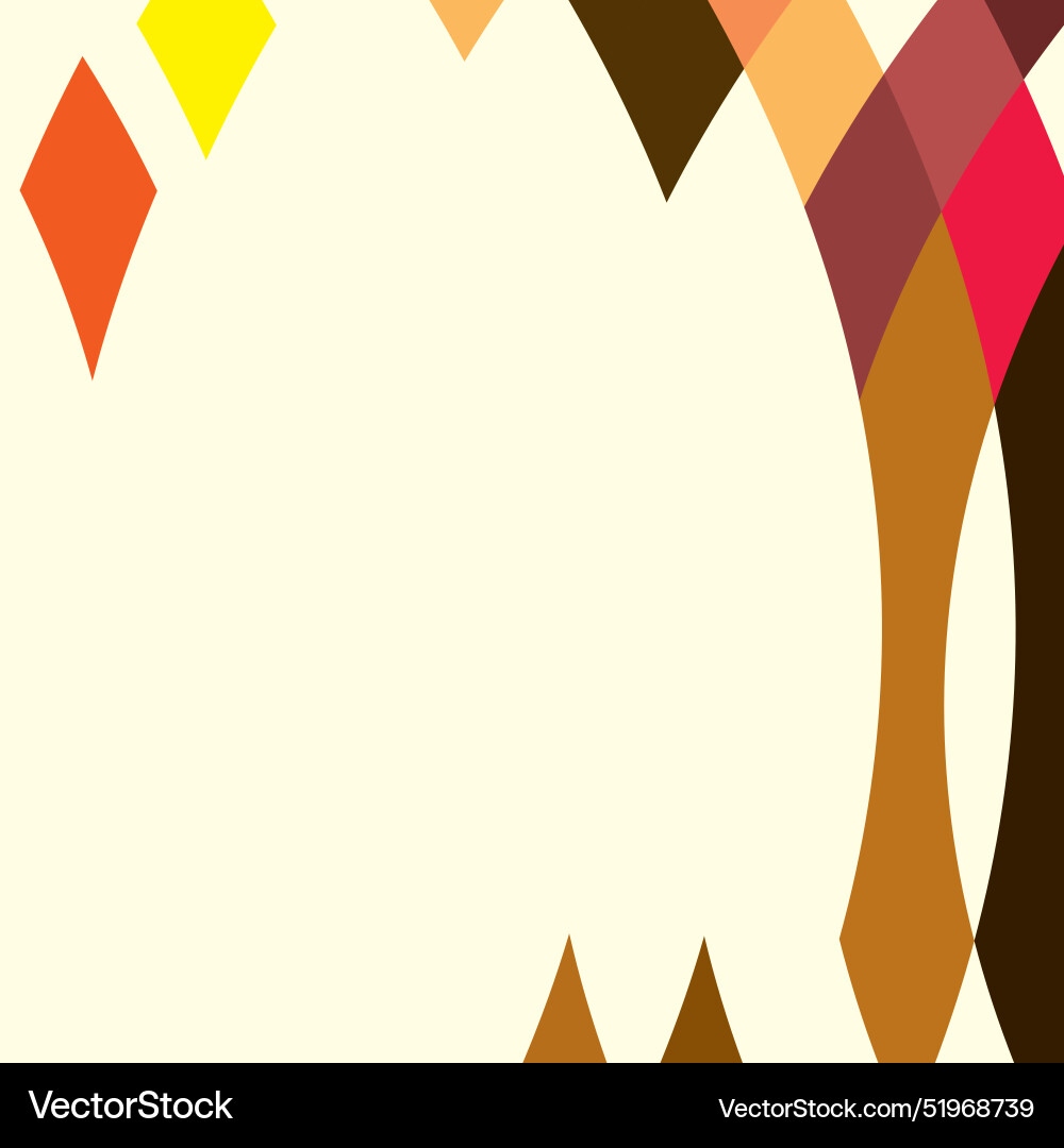 Abstract shape colors pattern background Vector Image