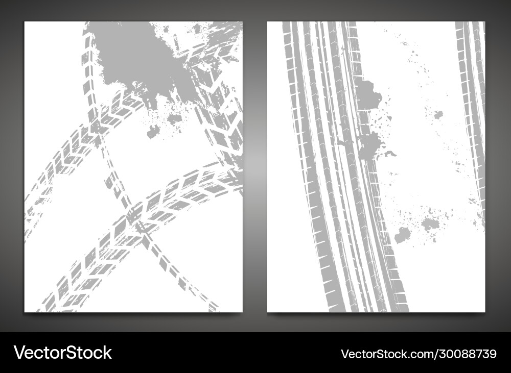 Grunge tire offroad backgrounds Royalty Free Vector Image