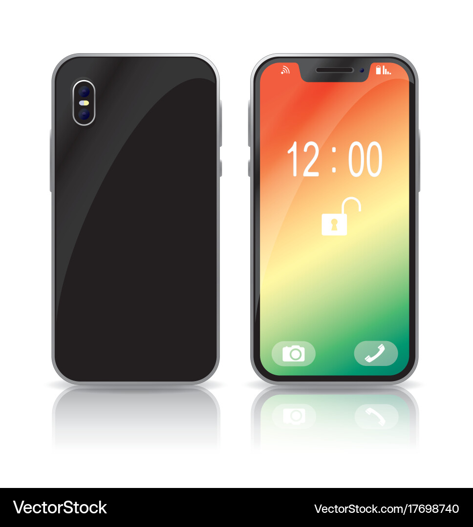 Mobile phone Royalty Free Vector Image - VectorStock