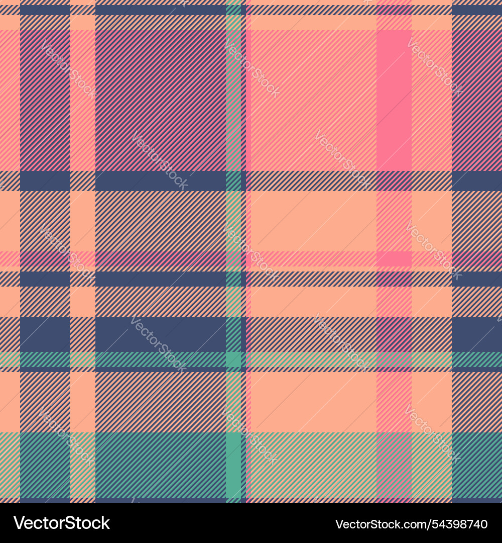Overlayed tartan texture graph seamless fabric Vector Image