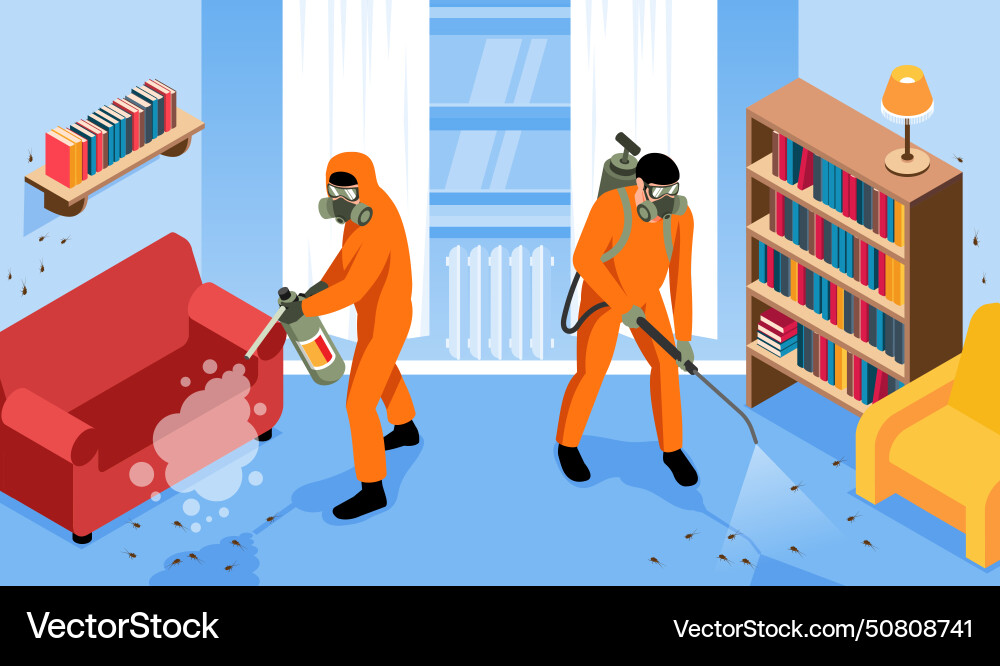 Pest control Royalty Free Vector Image - VectorStock