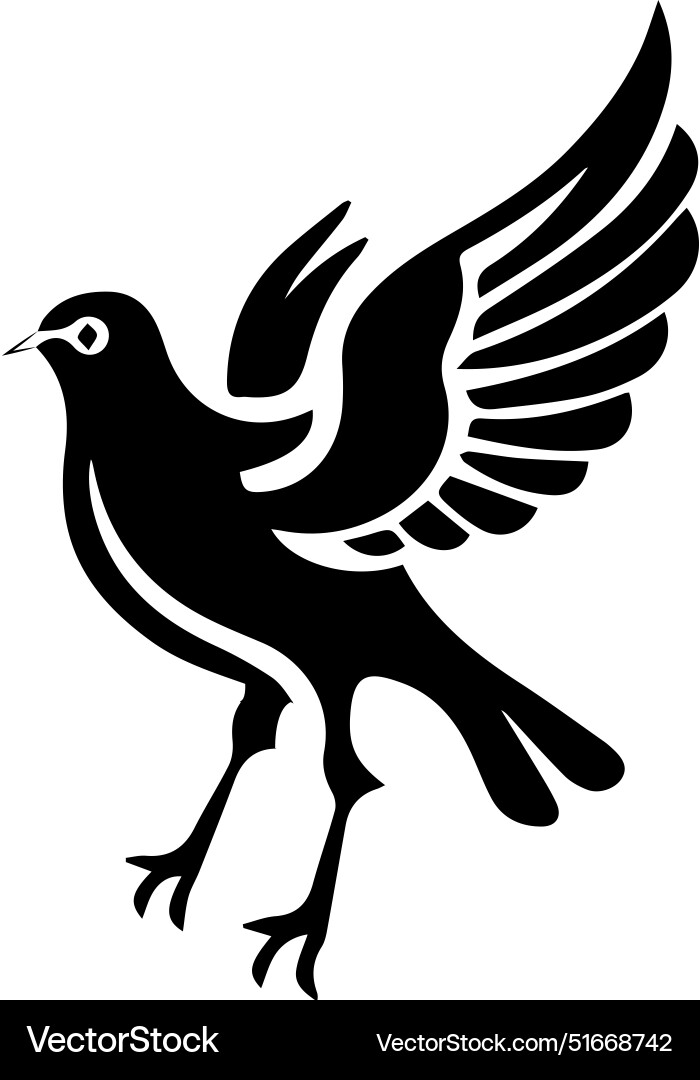 A bird Royalty Free Vector Image - VectorStock