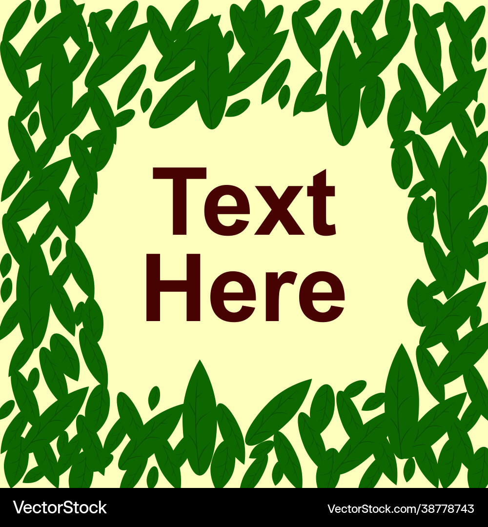 Grass sign template design Royalty Free Vector Image