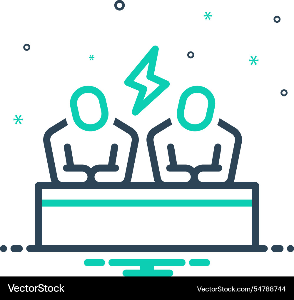 Conflict Royalty Free Vector Image - VectorStock