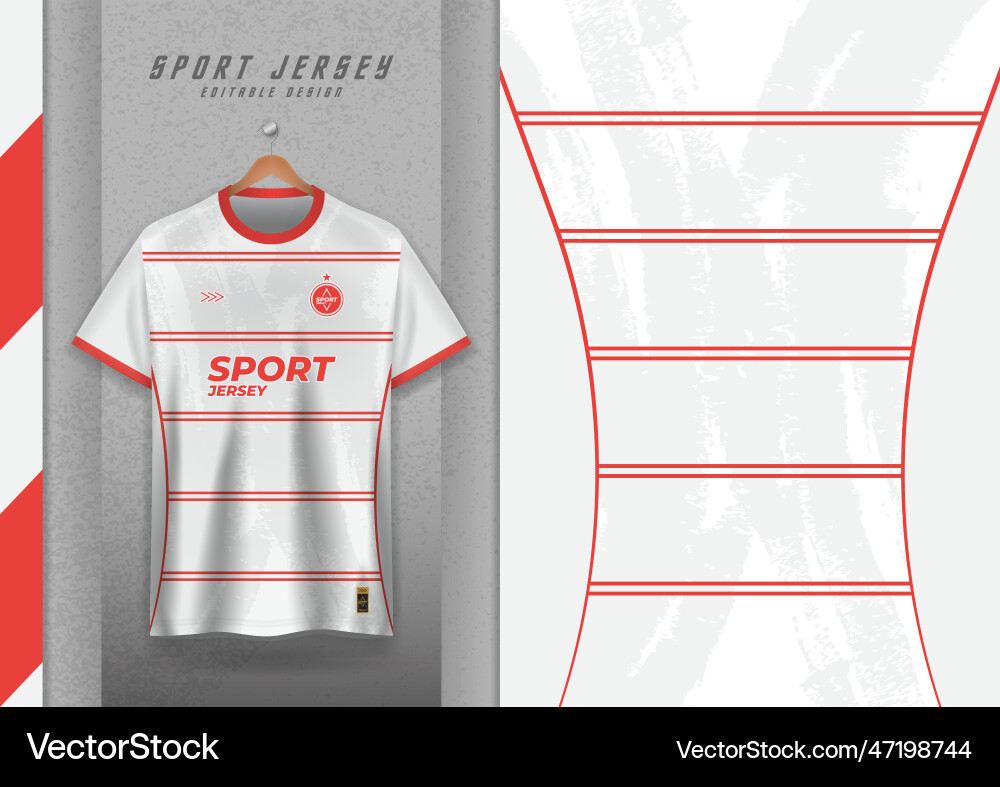 Fabric pattern design for sports t-shirts soccer Vector Image
