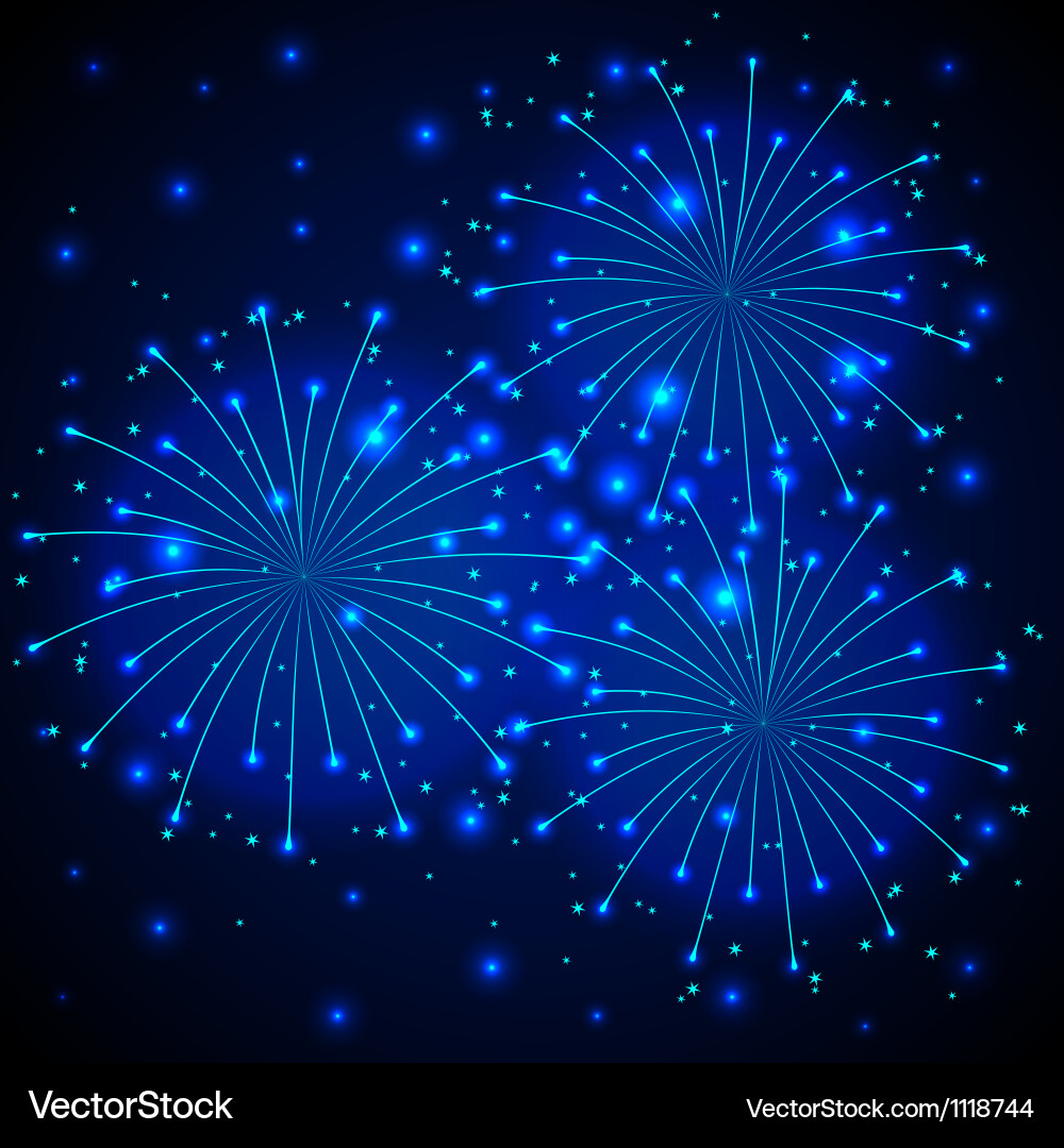 Firework Royalty Free Vector Image - VectorStock