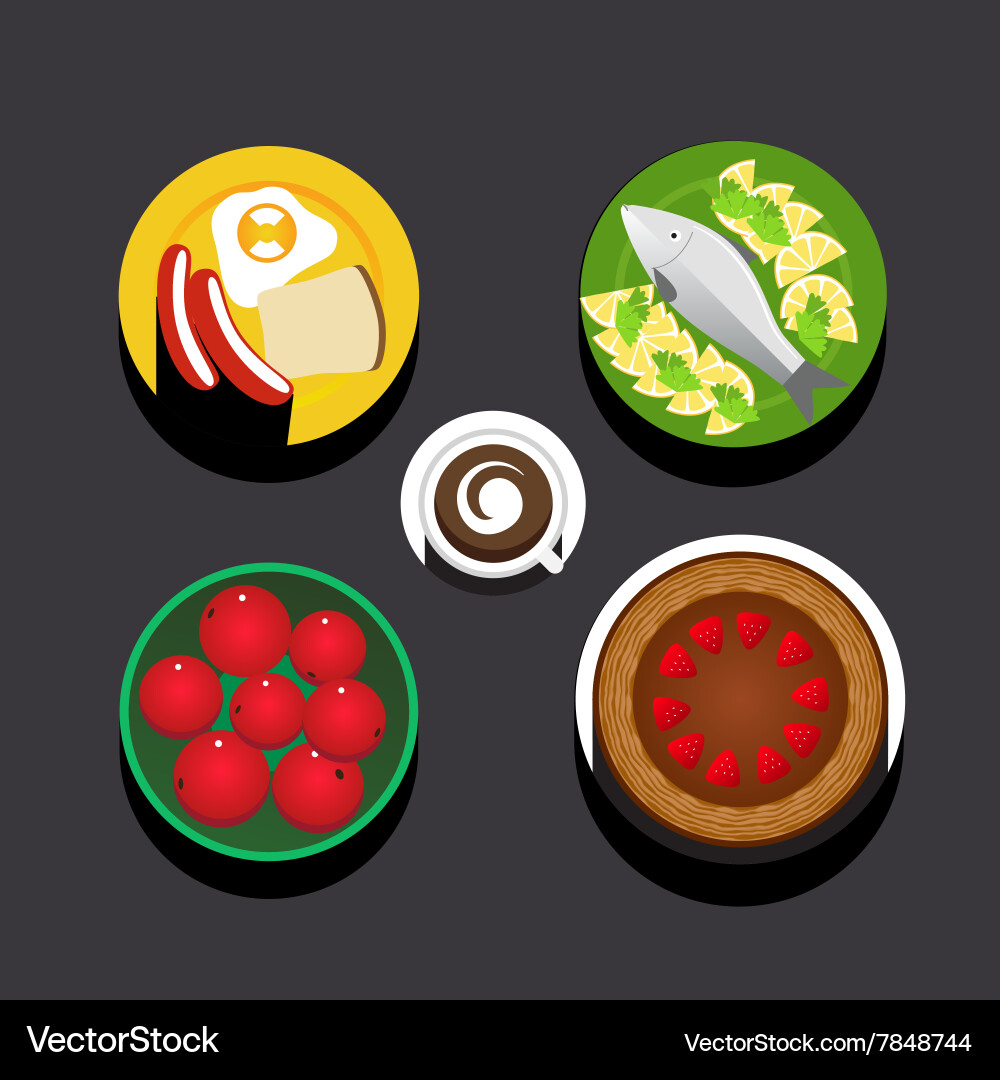 Food Royalty Free Vector Image - VectorStock