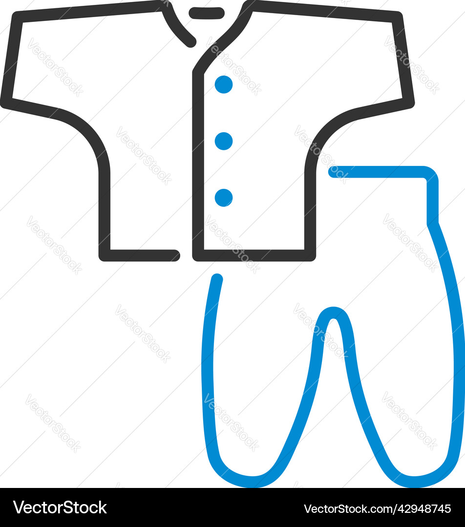 Baby wear icon Royalty Free Vector Image - VectorStock