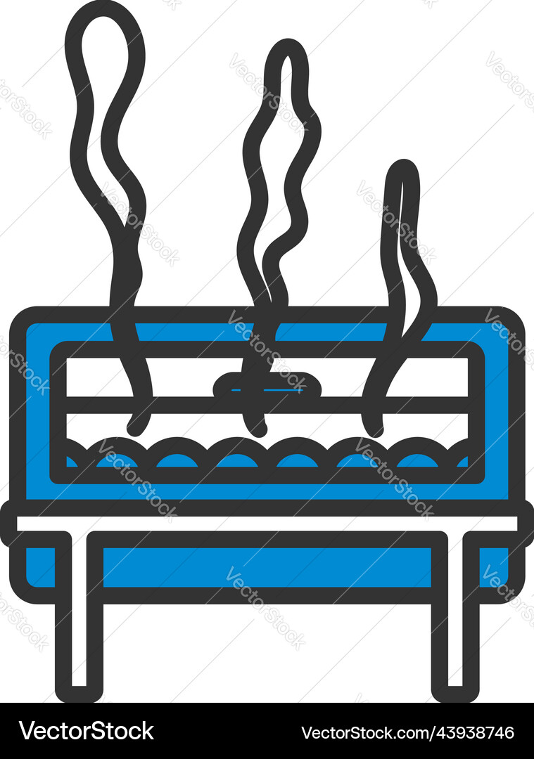 Chafing dish icon Royalty Free Vector Image - VectorStock