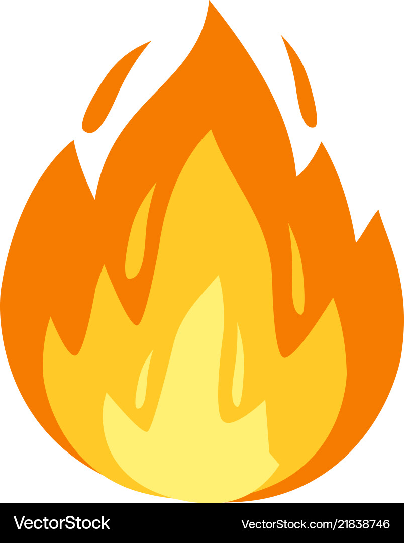 Sprite sheet animation of animating fire