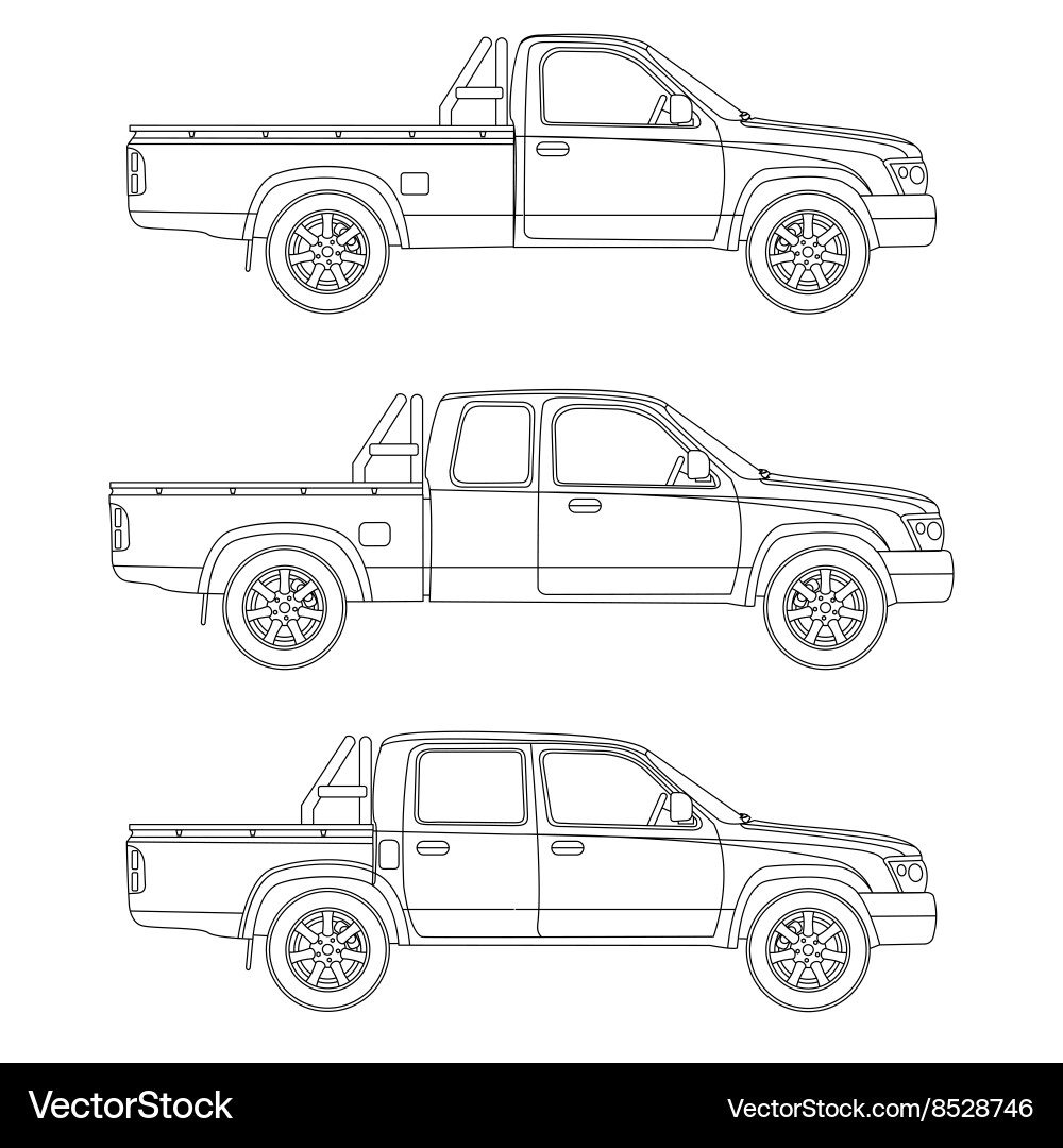 Blueprint Truck Vector Images (over 3,300)