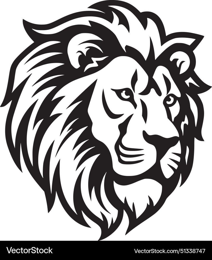 Cecil - black and white Royalty Free Vector Image