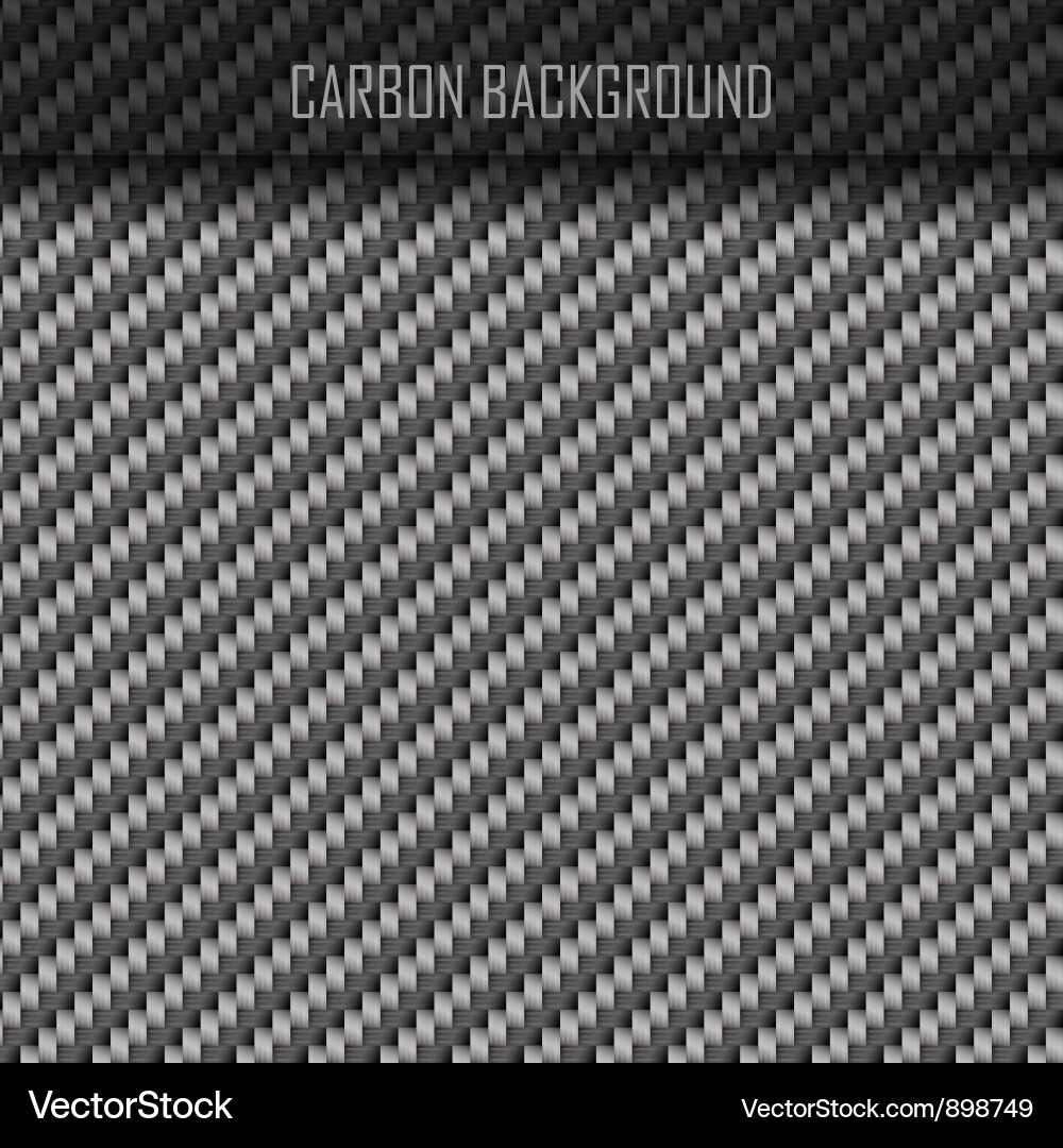 Carbon fiber background Royalty Free Vector Image