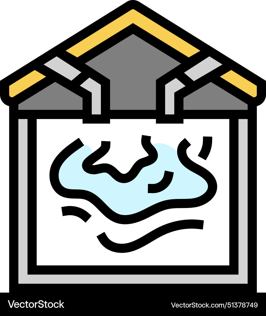 Mechanical ventilation color icon Royalty Free Vector Image