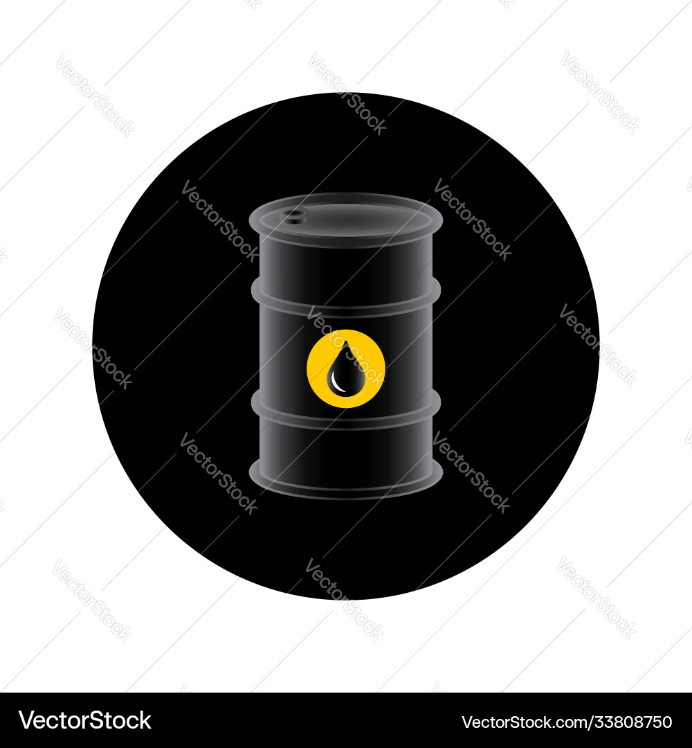 Barrel sign Royalty Free Vector Image - VectorStock