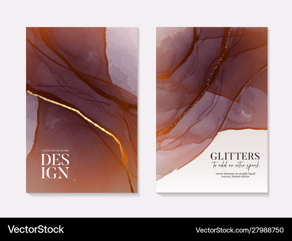 Crimson Fluid Ink Splash Royalty Free Vector Image