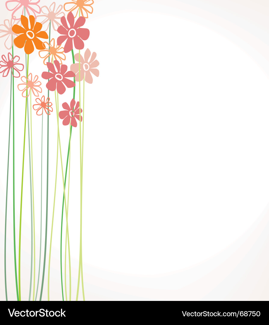 Flower color Royalty Free Vector Image - VectorStock