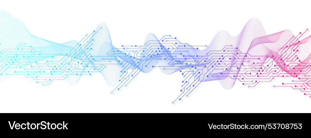 Abstract digital technology background Royalty Free Vector