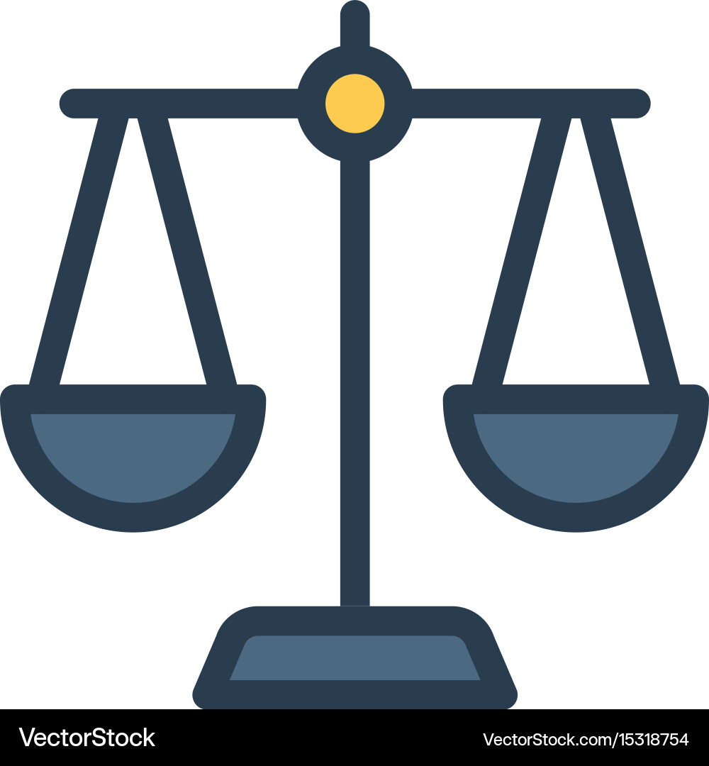 Justice Royalty Free Vector Image - VectorStock