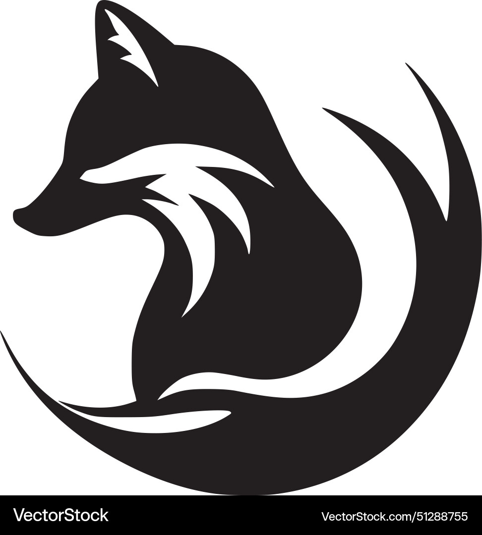 Fox - high quality logo ideal for t-shirt Vector Image