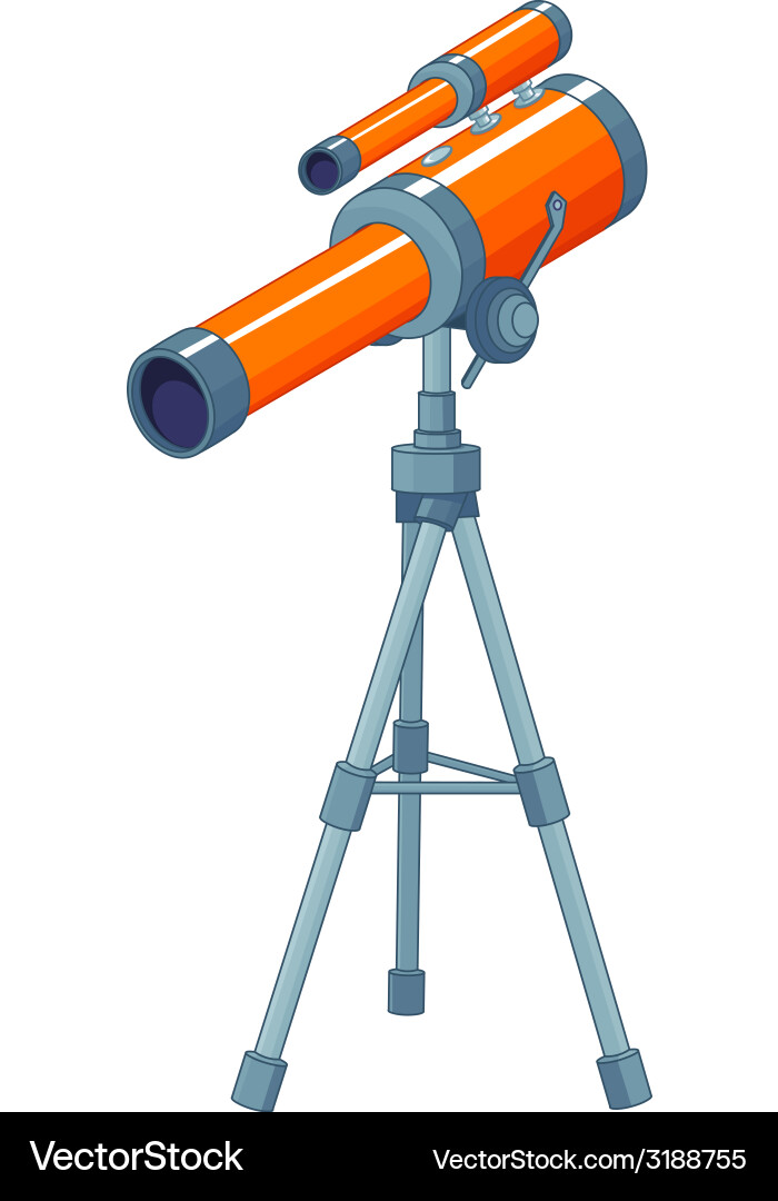 Telescope Royalty Free Vector Image - VectorStock