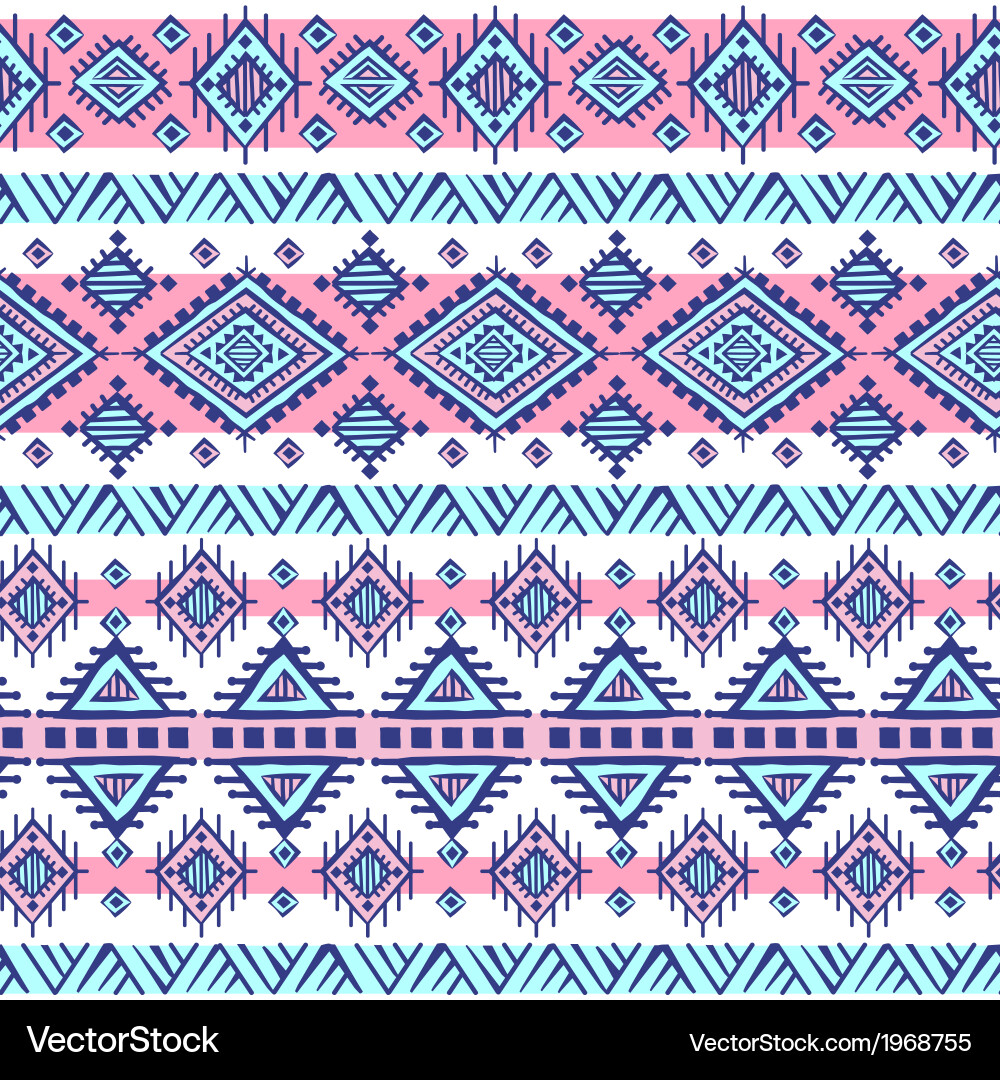 Tribal Seamless Pattern Royalty Free Vector Image
