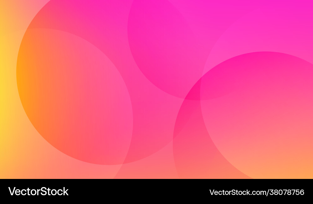 Colorful pink and yellow bright background Vector Image