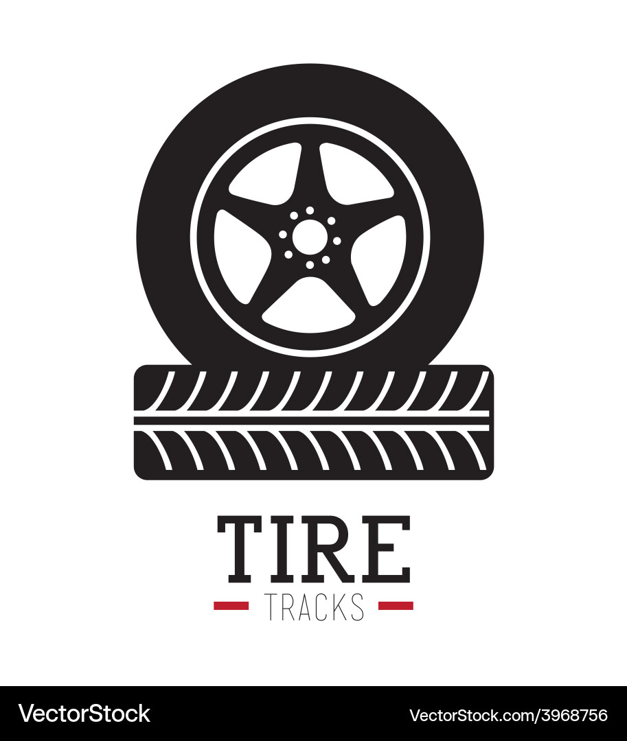 Tire Pattern Royalty Free Vector Image - VectorStock