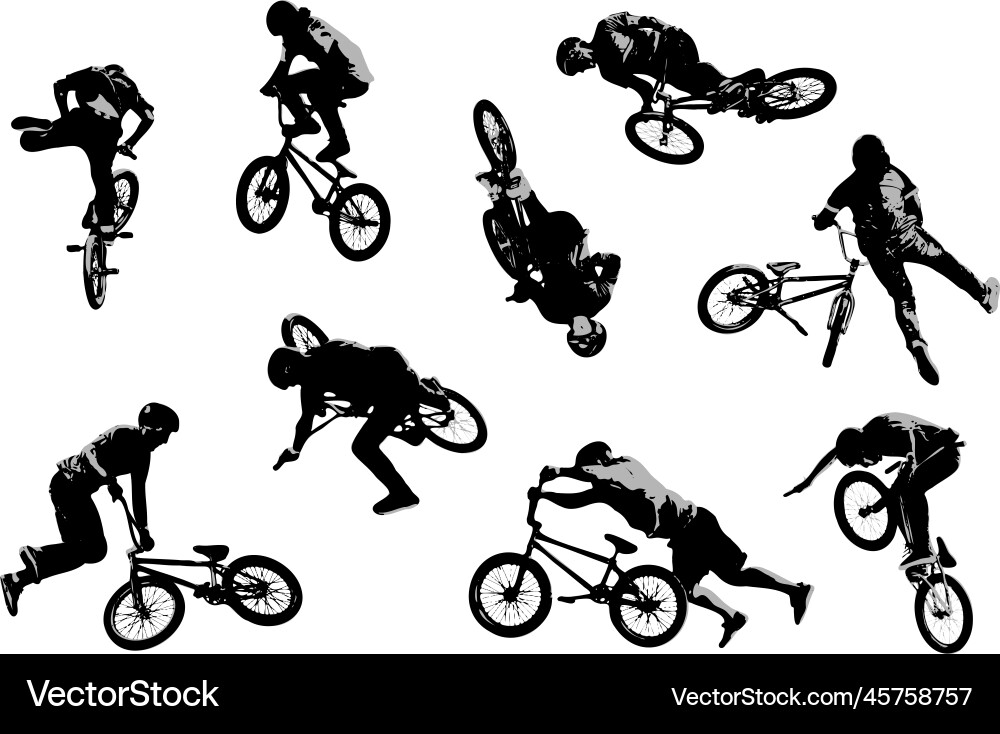 Bmx freestyle Royalty Free Vector Image - VectorStock