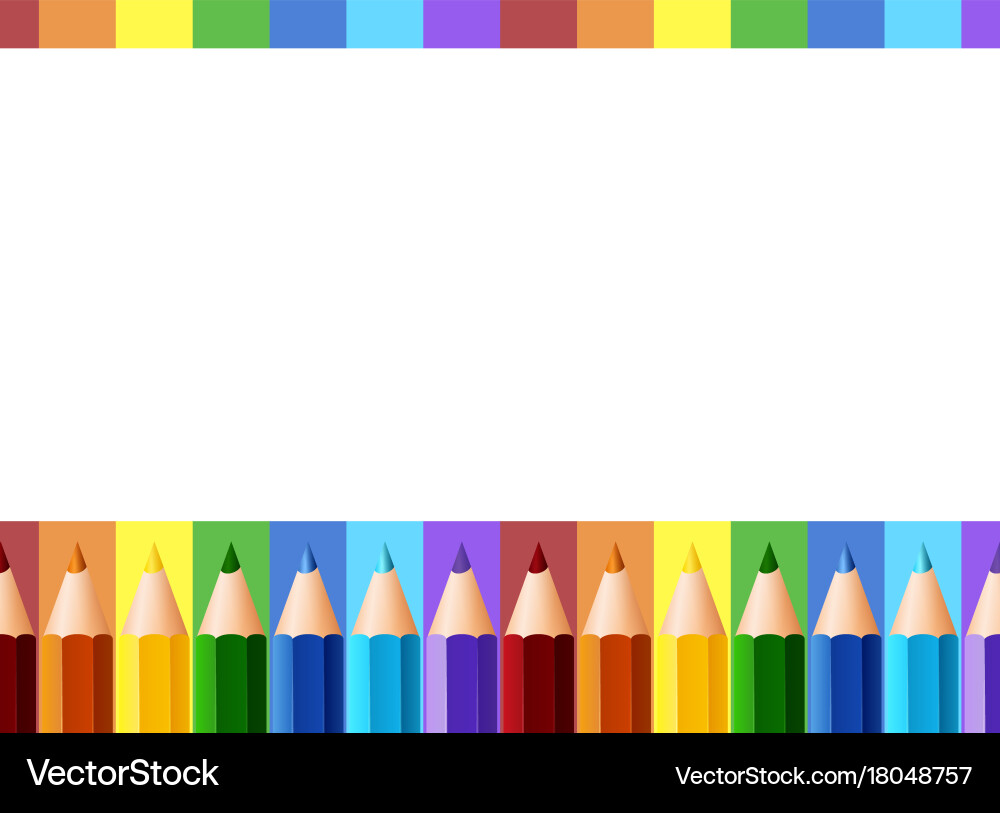 Pencil Border Designs