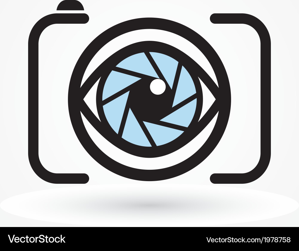 Camera eye icon Royalty Free Vector Image - VectorStock
