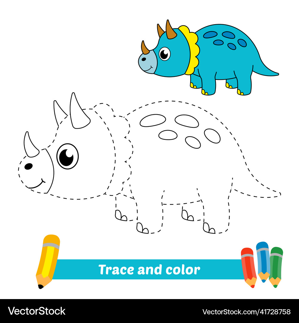 Dinosaur trace Vector Images & Graphics for Commercial Use | VectorStock