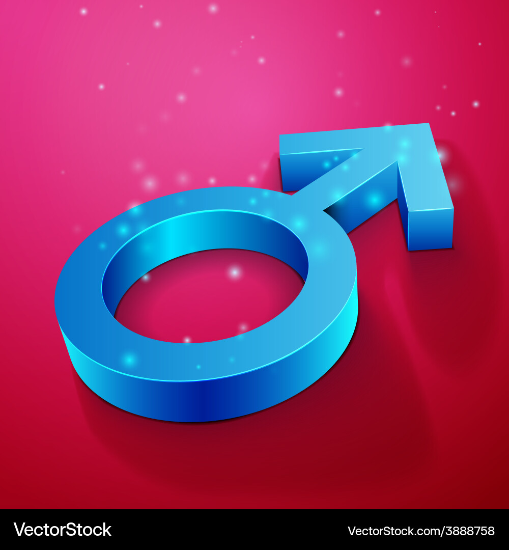 Male symbol mars Royalty Free Vector Image - VectorStock