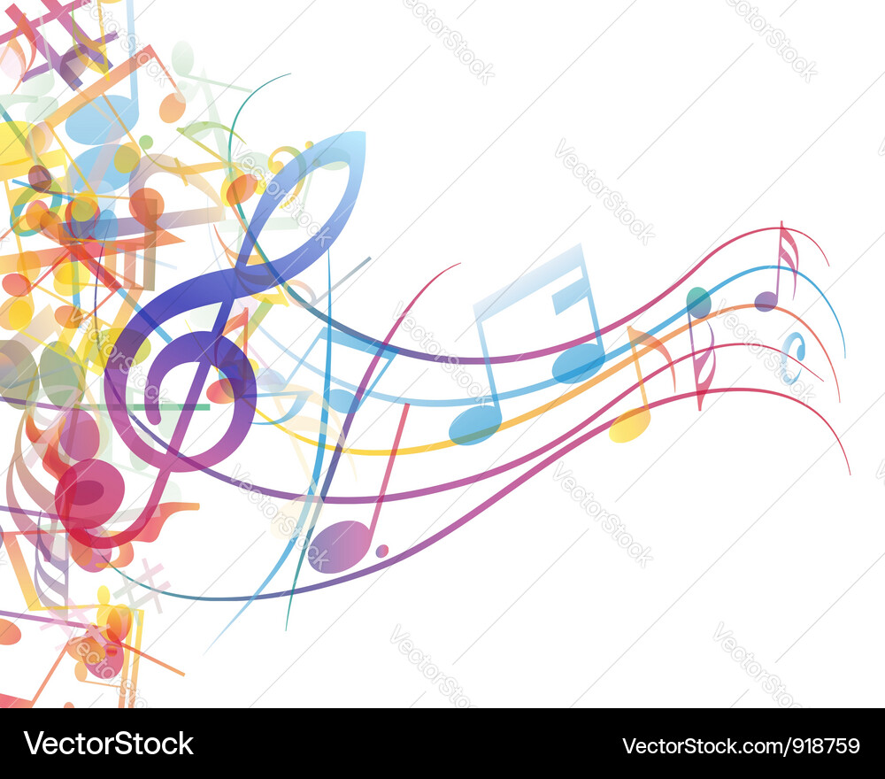 Note staff Royalty Free Vector Image - VectorStock