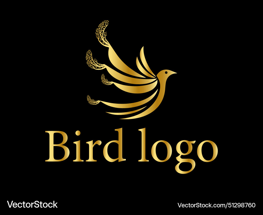 Bird logo Royalty Free Vector Image - VectorStock