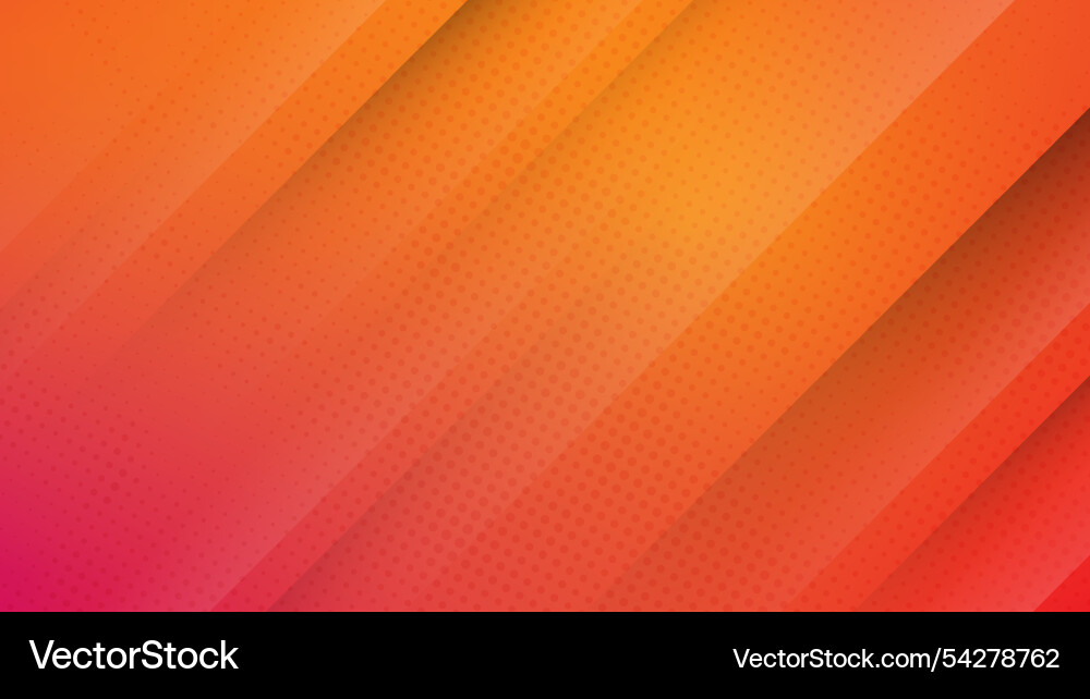 Abstract modern gradient orange color light Vector Image