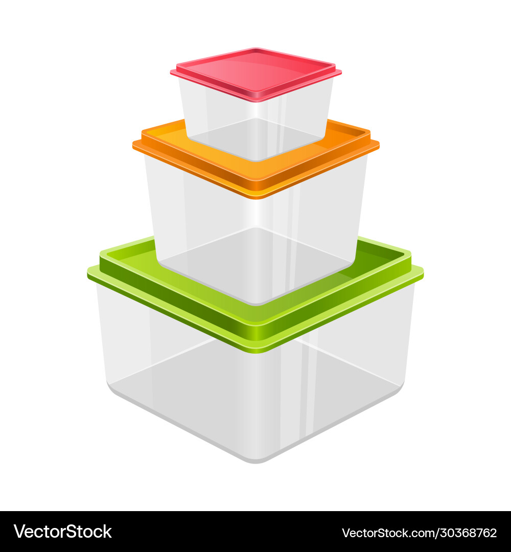 Food container Royalty Free Vector Image - VectorStock