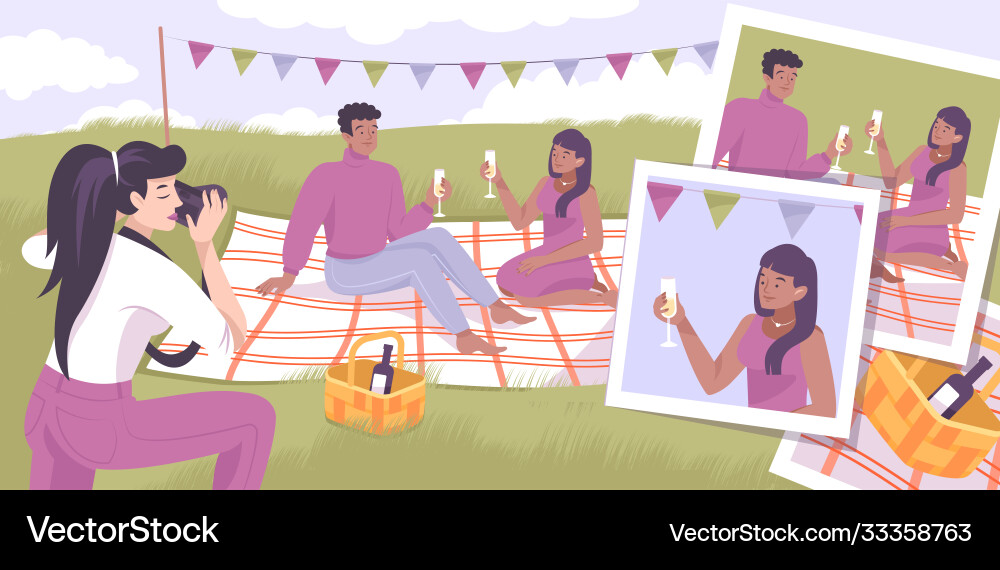 Photography background Royalty Free Vector Image