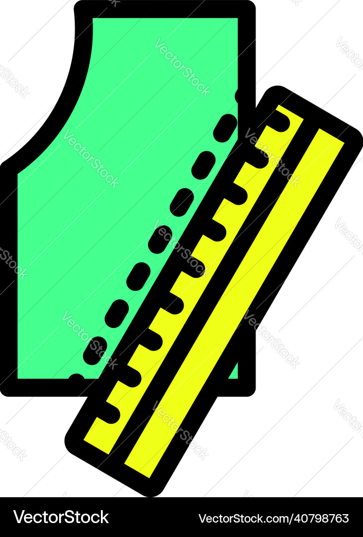 Sewing pattern icon Royalty Free Vector Image - VectorStock