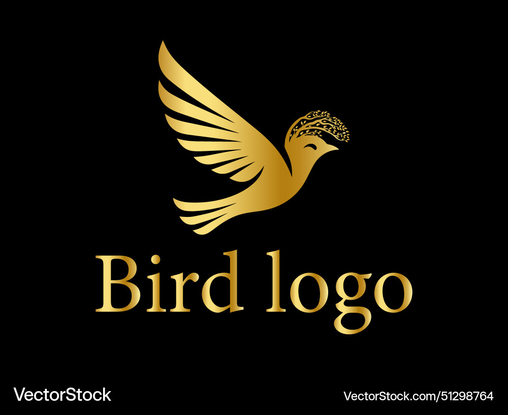 Bird logo Royalty Free Vector Image - VectorStock