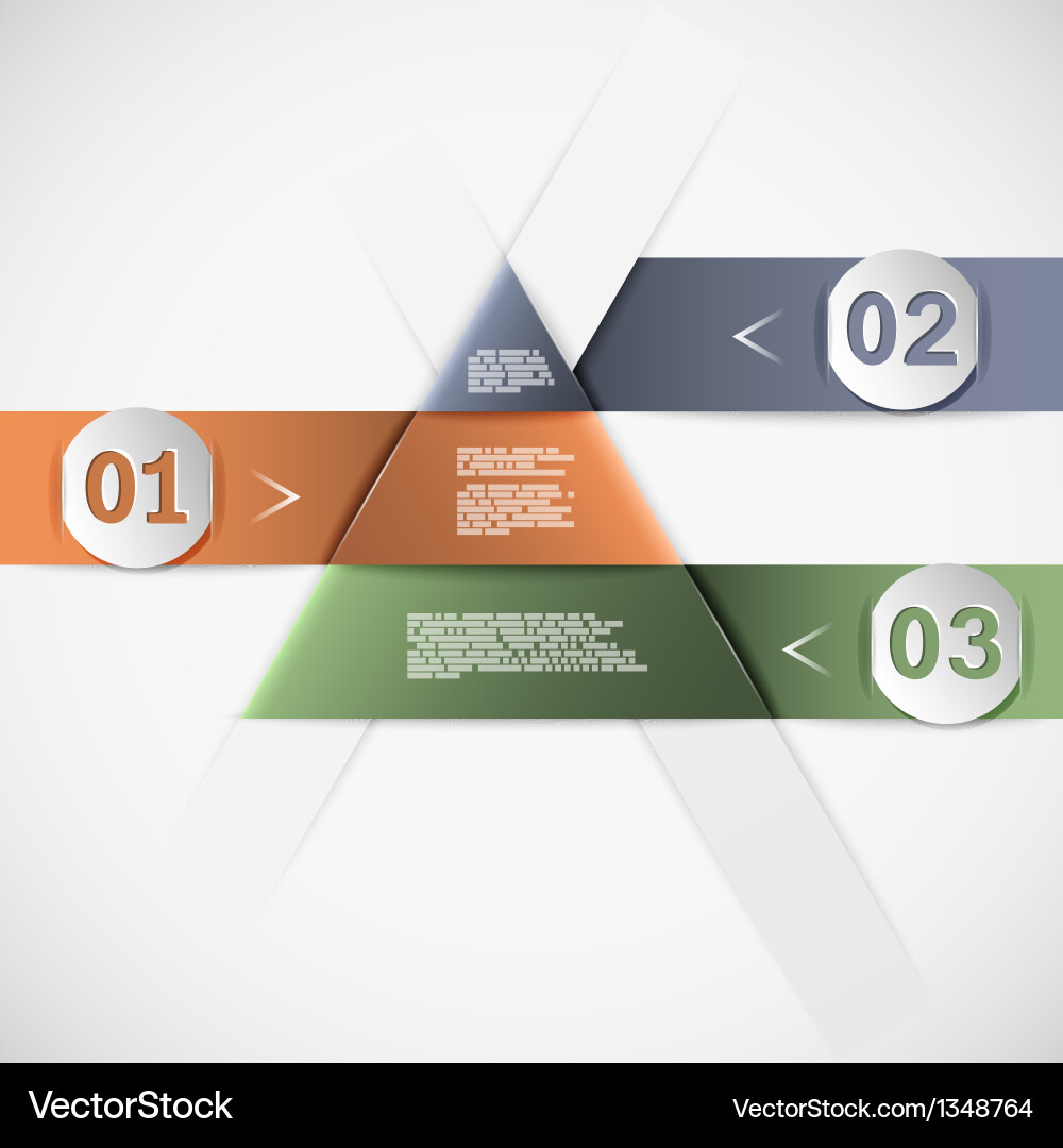 Option paper template Royalty Free Vector Image