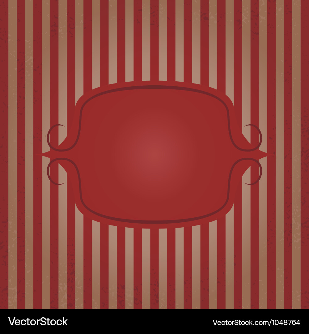 Striped Frame Background Royalty Free Vector Image